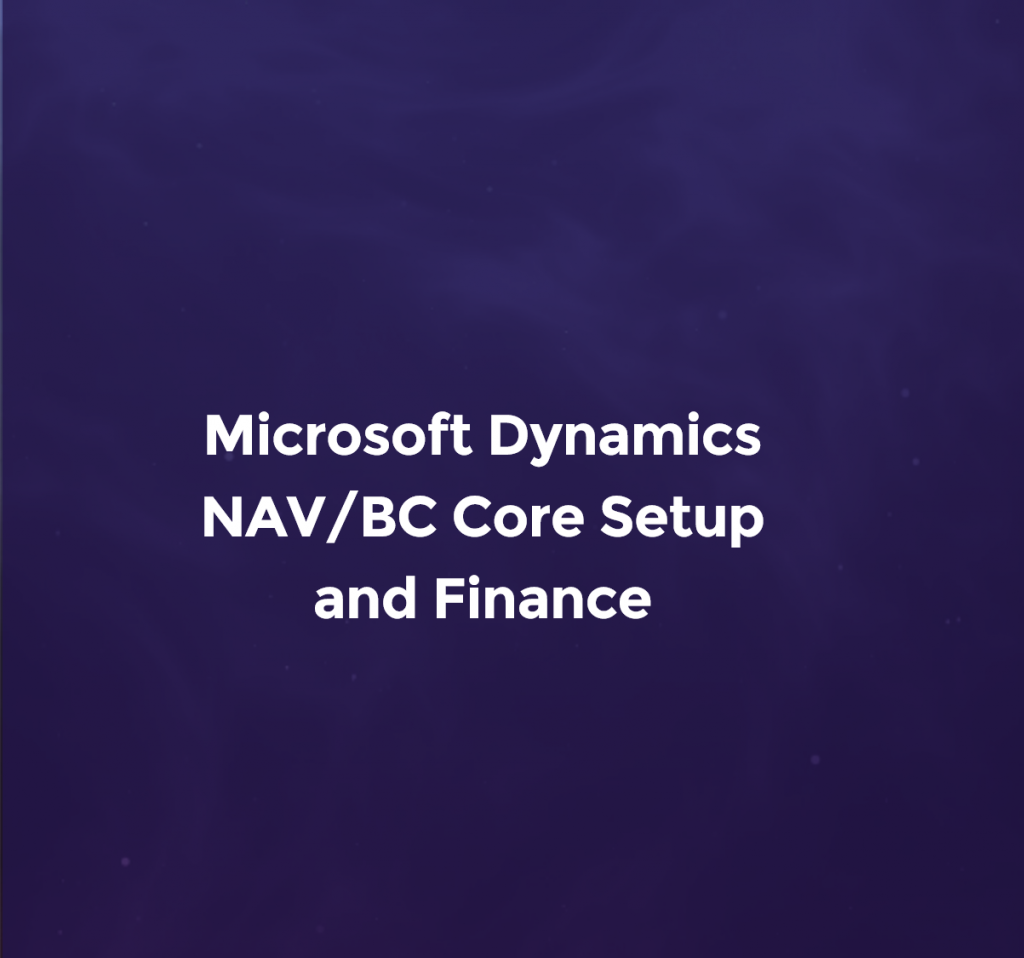 Microsoft Dynamics NAV/Business Central - Gems Academy | Certified ...