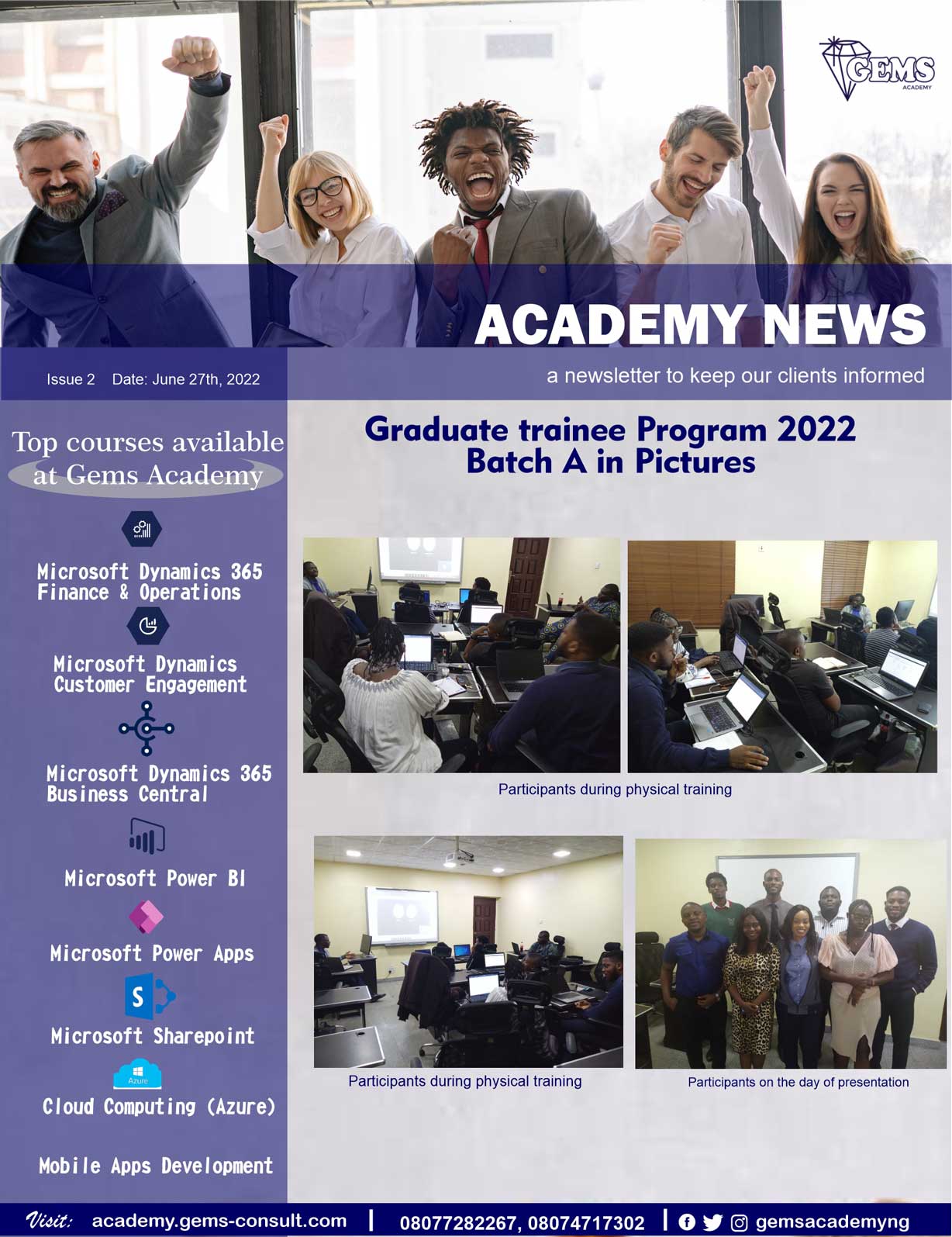 Home - Gems Academy | Certified Microsoft Training Partner